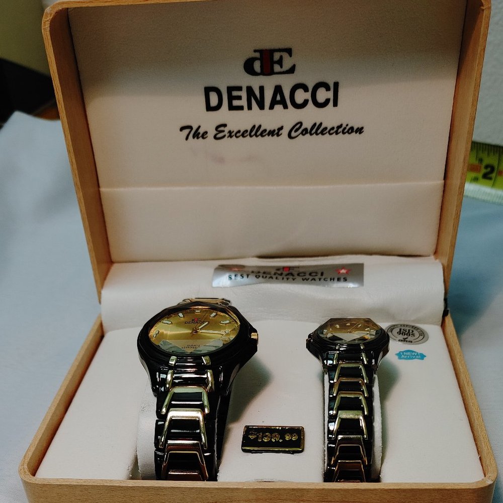 Denacci His And Hers Watches ( Needs Batteries) - Gem